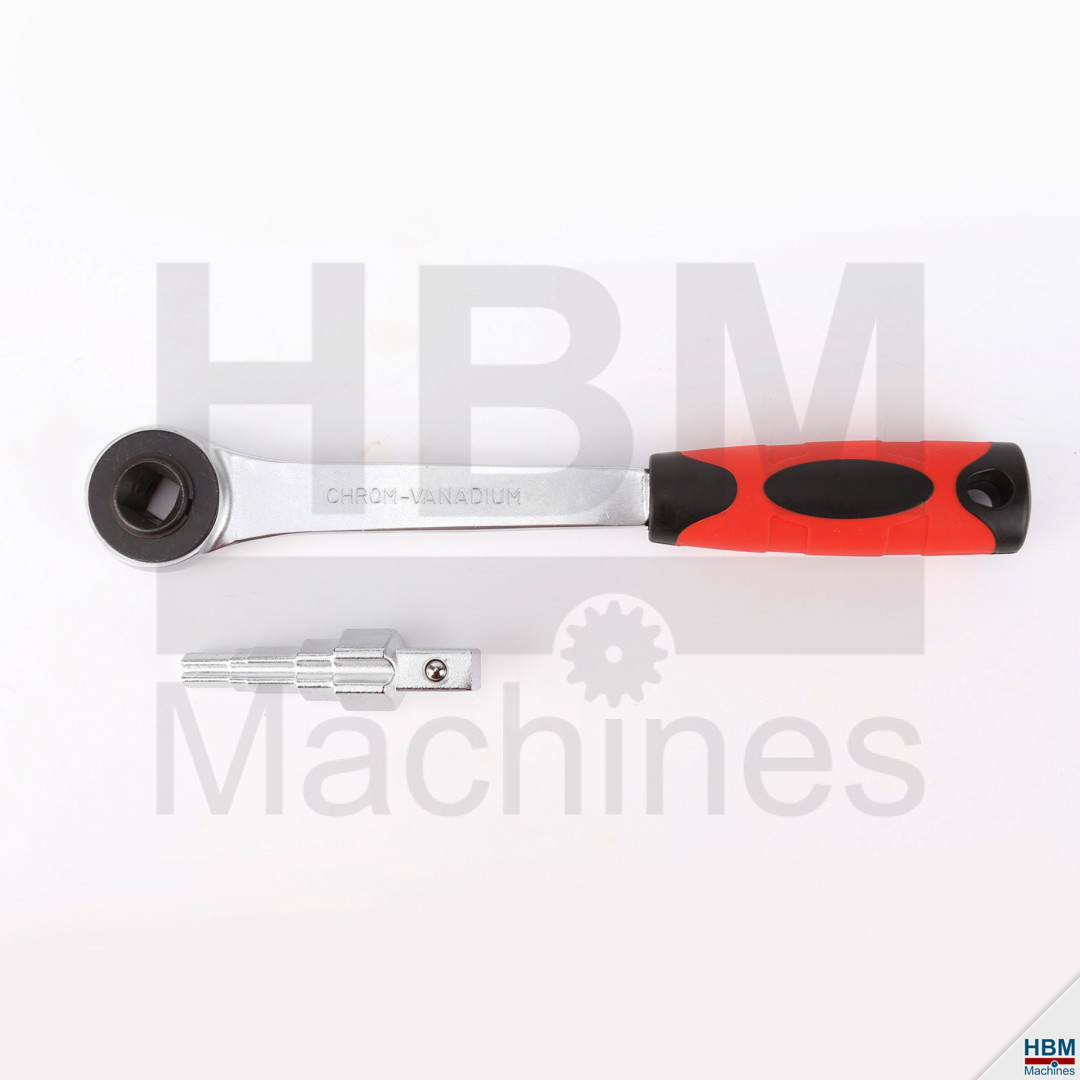 HBM Universele radiatorsleutel inclusief ratel | HBM Machines