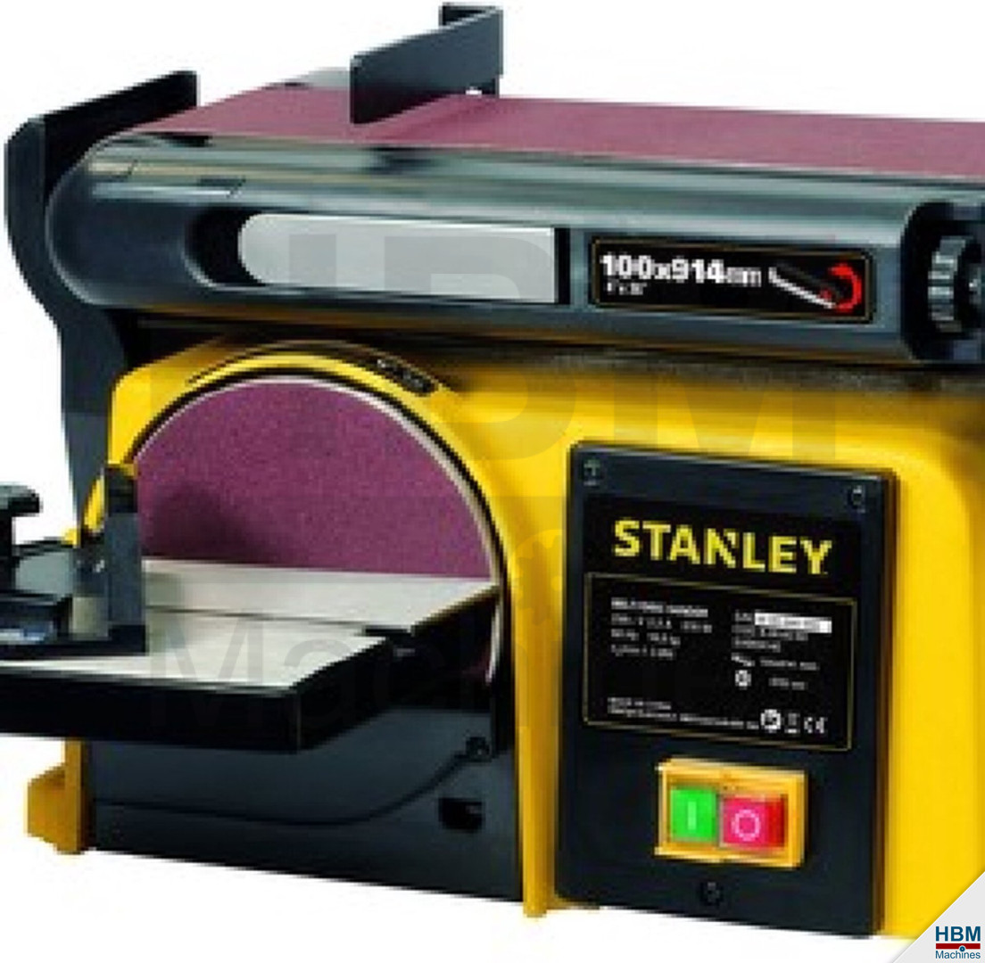 Stanley band schijf schuurmachine SXBS914E | HBM Machines