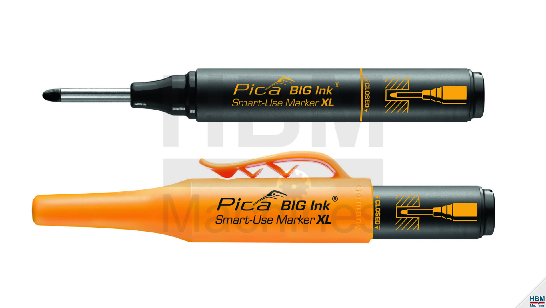 Pica 7046 BIG Ink Marker XL schwarz | HBM Machines