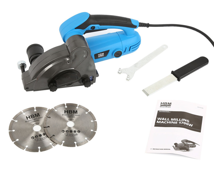 HBM muurfrees 1700 Watt | HBM Machines