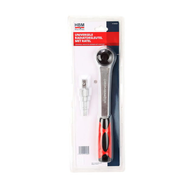 HBM Universele radiatorsleutel inclusief ratel | HBM Machines