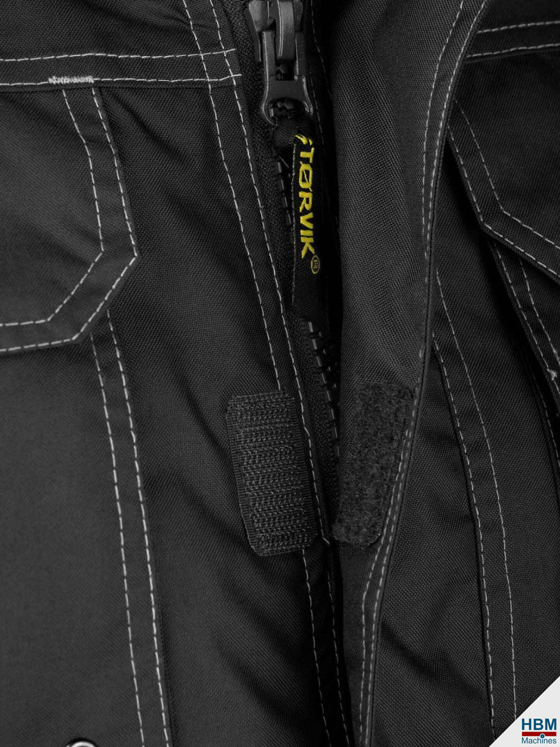Veste de travail Caton noire | HBM Machines
