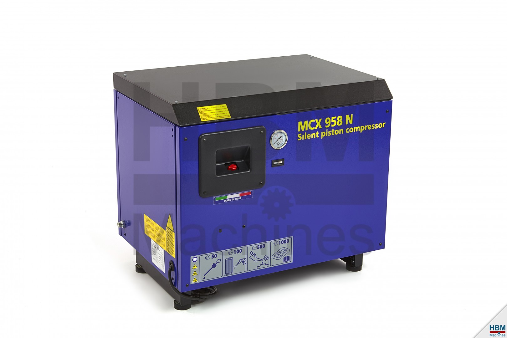 Michelin MCX 988 N 10 PK Geluidgedempte Compressor | HBM Machines