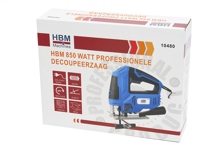 HBM 850W decoupeerzaag | HBM Machines