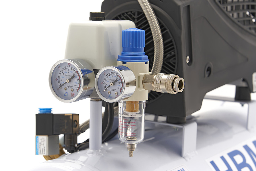 HBM 30 Liter Professionele Low Noise Compressor - Model 2