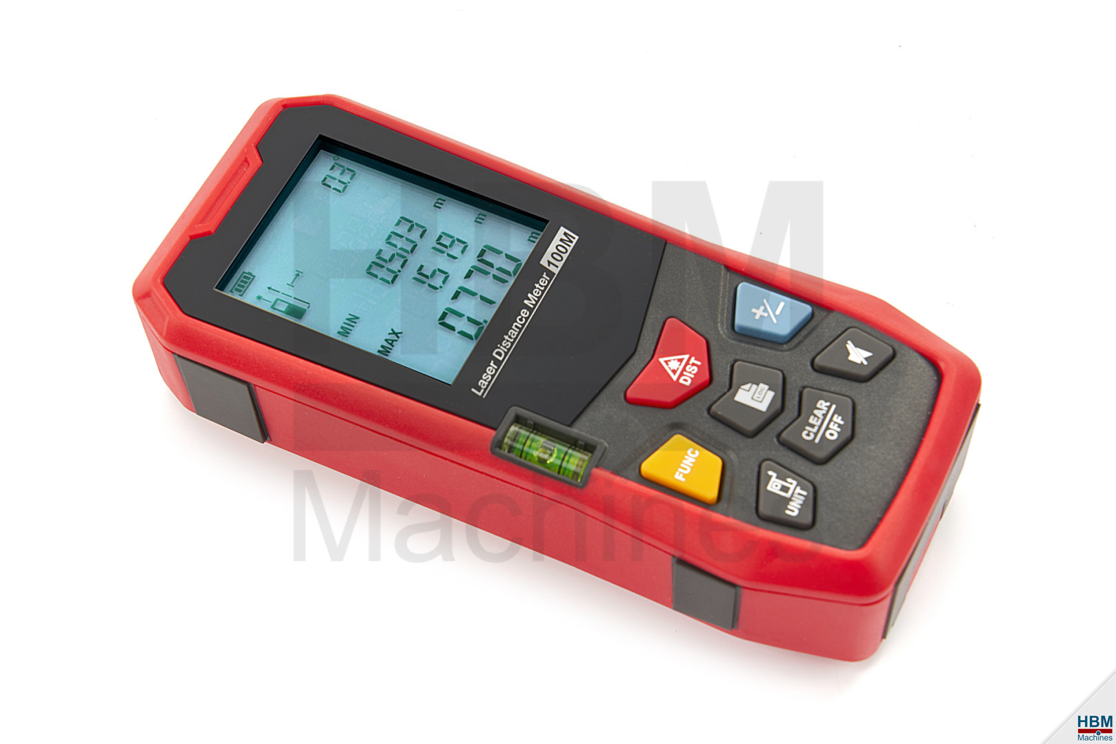 HBM Professionele 100 Meter Laser Afstandsmeter | HBM Machines