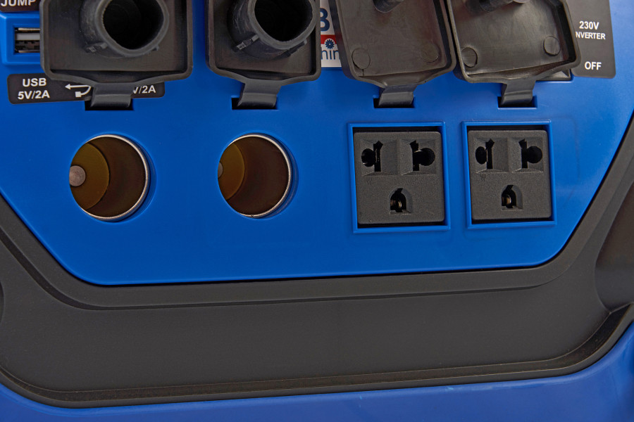 HBM Professionele Auto Startbooster, Jumpstarter Accu Booster, 230 V ...