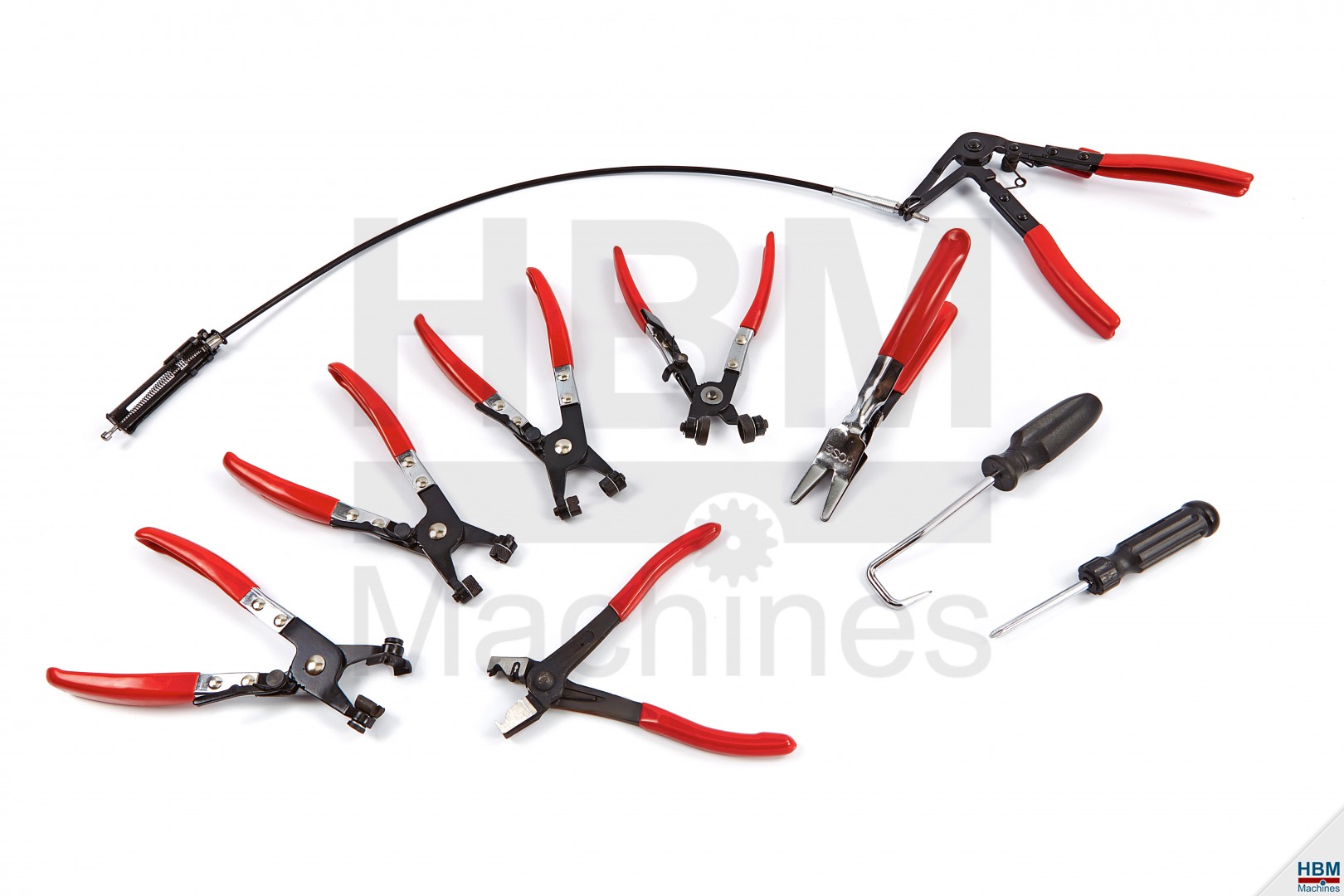 HBM 9 Delige Slang Klem Tangen Set | HBM Machines HBM 9 Delige Slang Klem Tangen Set | HBM Machines