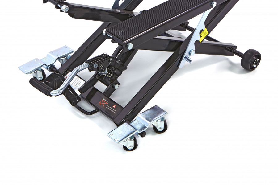 HBM Universele Verrijdbare Motorlift - ZWART | HBM Machines