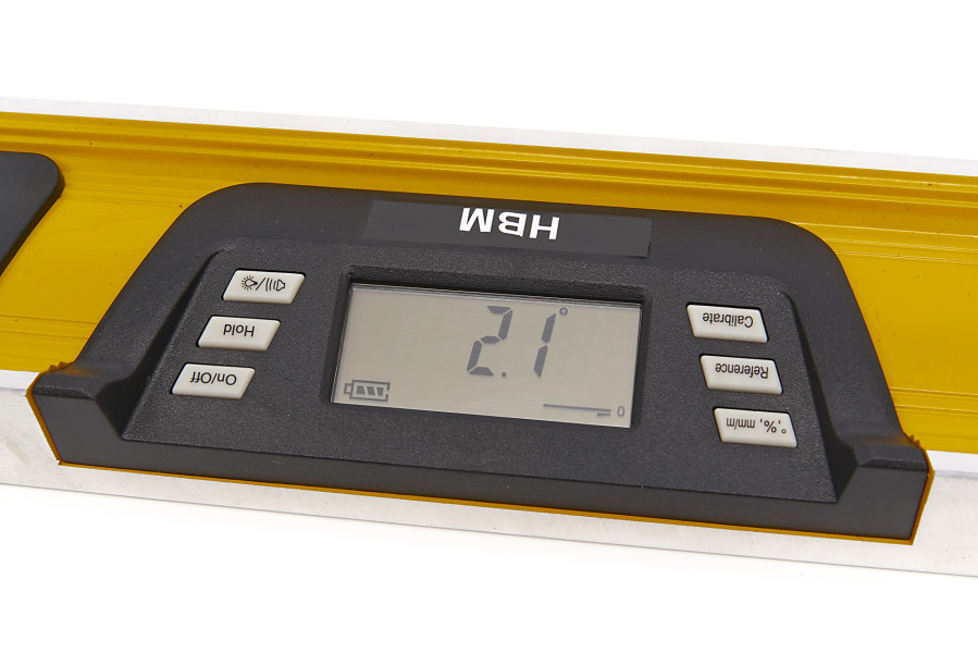 HBM Digitale Waterpas Met Magneten en LCD Scherm | HBM Machines