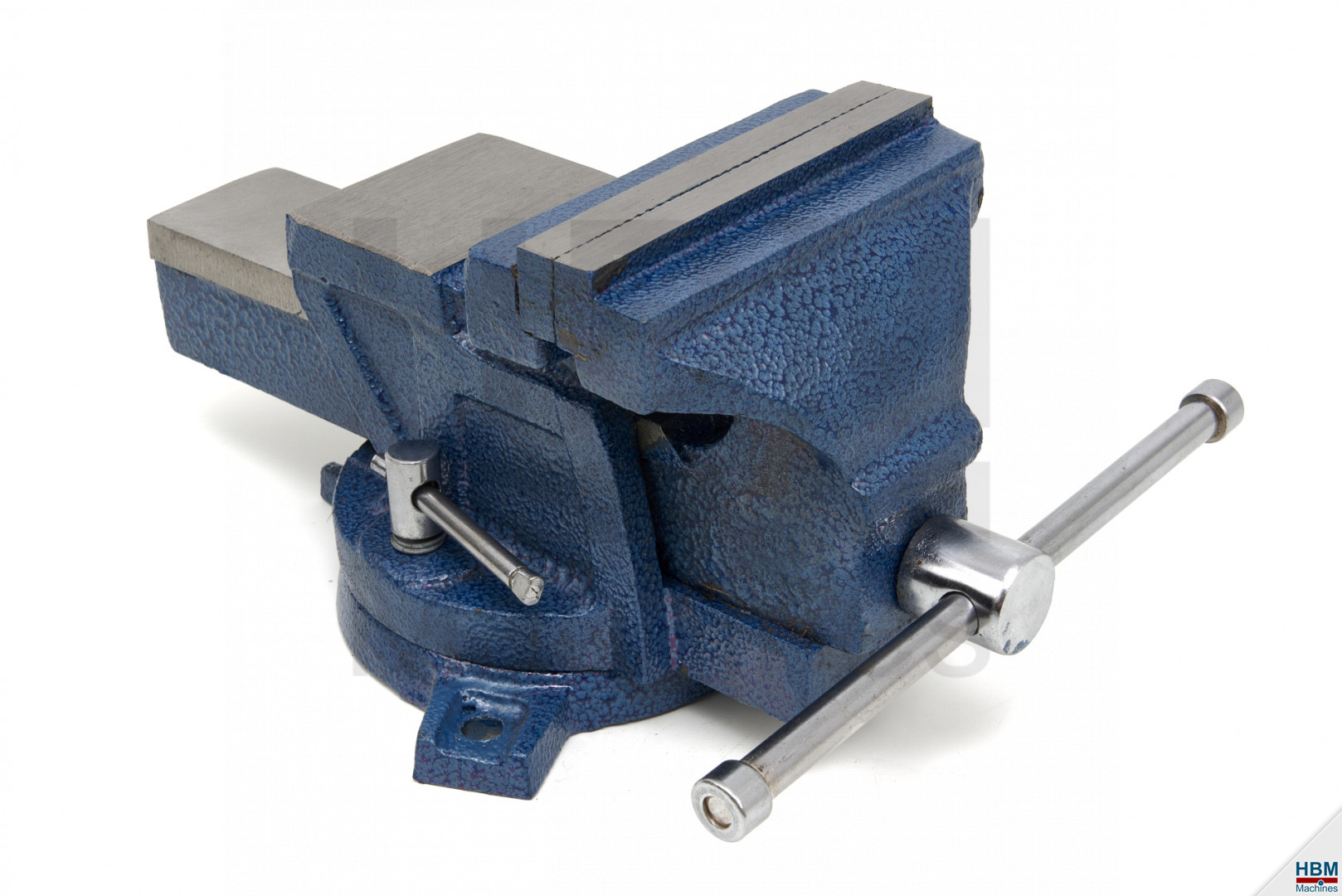 HBM Étau professionnel 125 mm avec base pivotante | HBM Machines