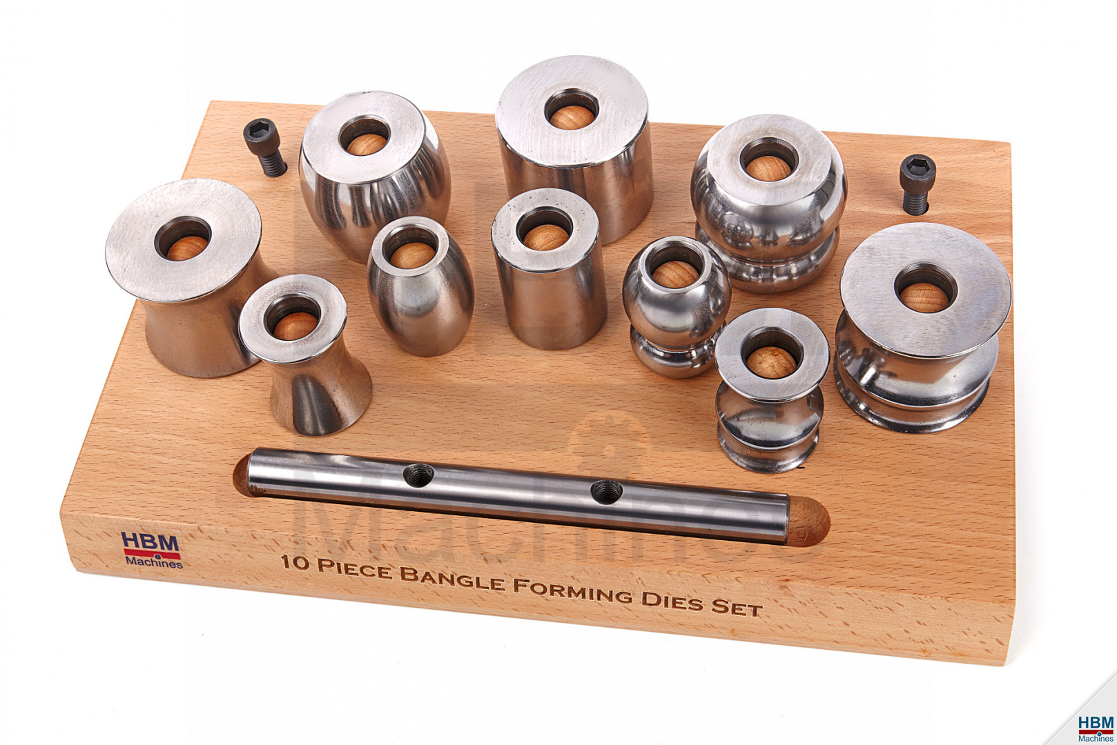 HBM 10 Delige Bangle Maker Forming Set Voor Armbanden | HBM Machines