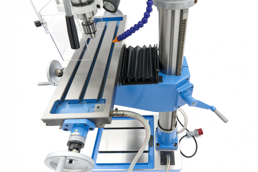 HBM 40 H Boormachine, Tapmachine, Freesmachine Deluxe Compleet