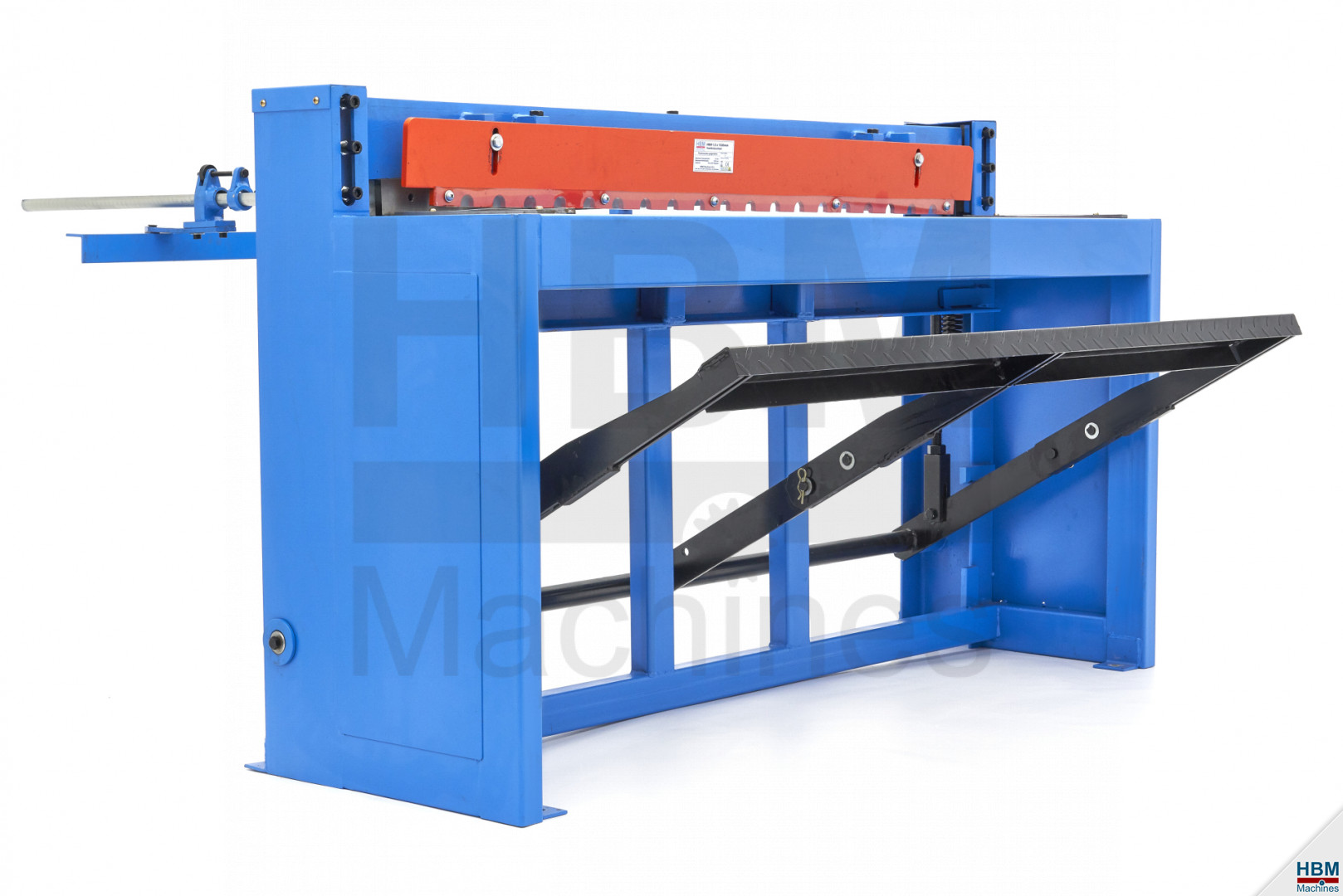 HBM 1,5 x 1320 mm. Professionele Voetknipschaar, Plaatschaar