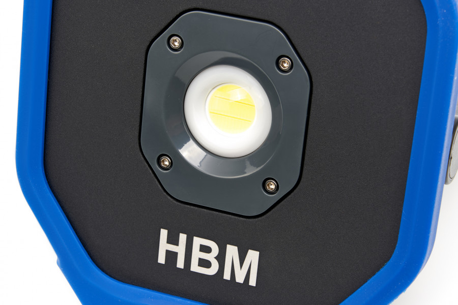 HBM Professionele COB LED Bouwlamp Met 2 Standen 350 – 1100 Lumen