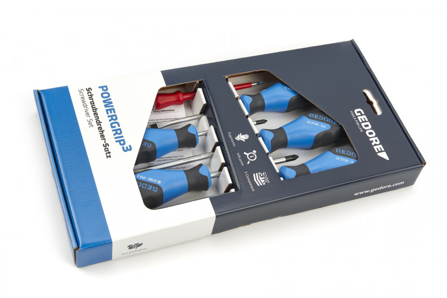 Gedore C 2150-60 PH-06 Century 6-delige Schroevendraaierset - 3106411