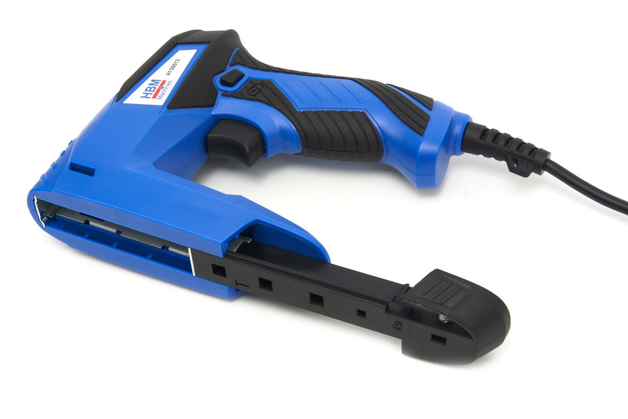 HBM electrische tacker, incl. 400 nieten en 100 spijkers