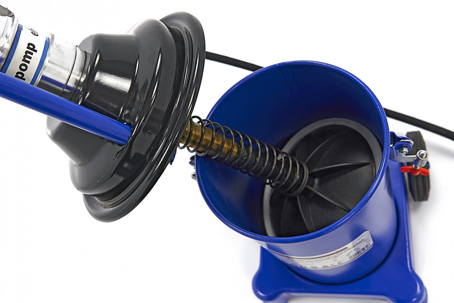 HBM 12 Liter Mobiele Pneumatische Vetpomp 300-400 Bar Persdruk