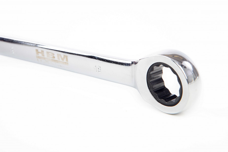 HBM 12 mm Ring, Ratel, Steeksleutel (Oud) | HBM Machines