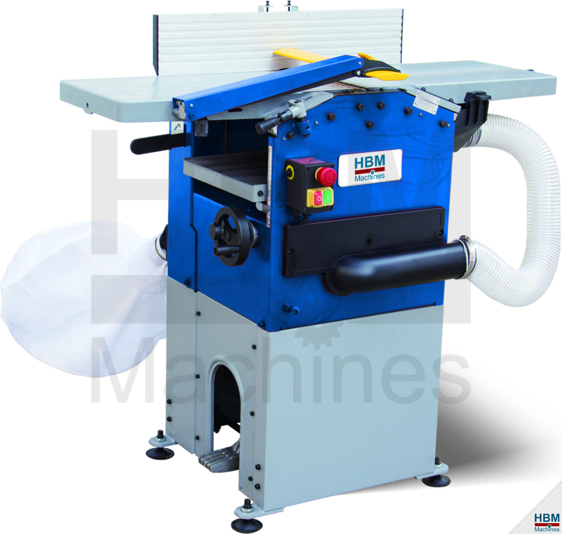 Raboteuse-dégauchisseuse HBM 12 pouces | HBM Machines