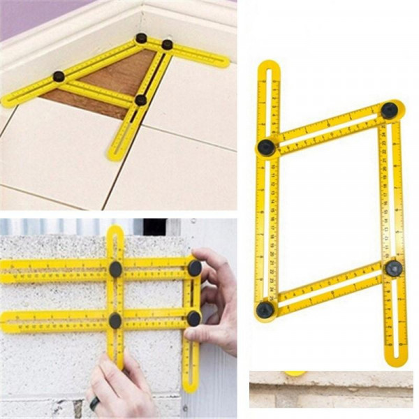 HBM Multifunctionele vierzijdige Hoek Meter, Universele Hoekmeter