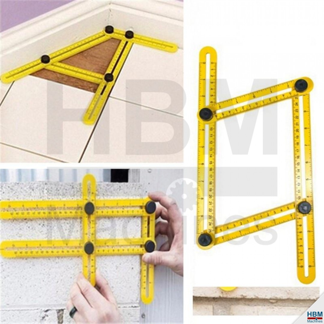 HBM Goniomètre multifonctionnel à quatre côtés, goniomètre universel