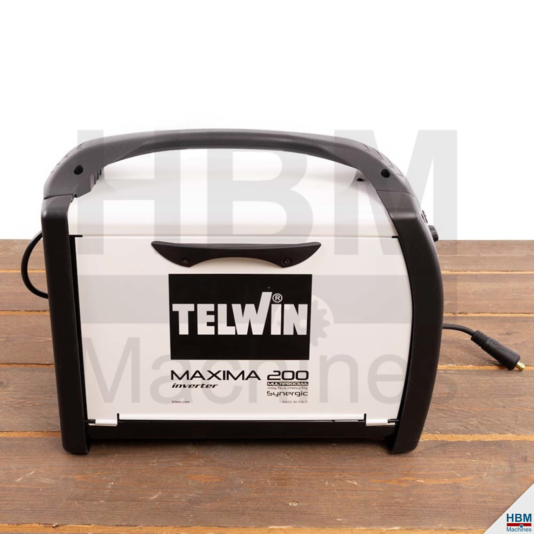 Telwin Maxima 200 230V synergic inverter | HBM Machines