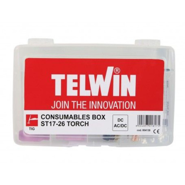 Telwin consumable box tbv Tig torch ST17-ST26 | HBM Machines